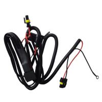 China 3M Length Automotive Wire Harnesses H7 H11 9005 9006 For Relay Battery for sale
