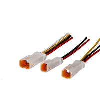 China JST Male Female Automotive Cable Assemblies 2Ft Length Waterproof for sale