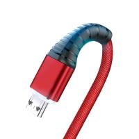 China Nylon Braided Coat USB Charging Data Cable 3Ft 2.4A For Mp3 Mp4 for sale