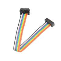 China Multicolor 1.27 Mm Pitch Ribbon Cable Assembly For Industrial Automation for sale