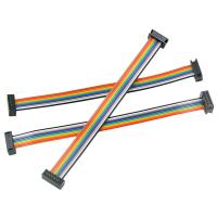 China Multicolor 1.27 Mm Pitch Ribbon Cable Assembly For Industrial Automation for sale