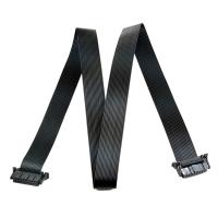 China Black Color Flat IDC 40 Pin Ribbon Cable 2.54mm Pitch For Computer Automotive for sale