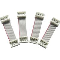 China UL2651 Flat Ribbon Cables 15cm Length 2.54mm 1.27mm Pitch Grey Color for sale