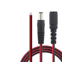 China 12V 24V Power Cable Assemblies DC5521 DC5525 DC35135 Plug To Open End for sale