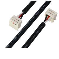 China 30cm Length IDC Cable Assemblies With Beige Color Lumberg 3515 Power Connector for sale