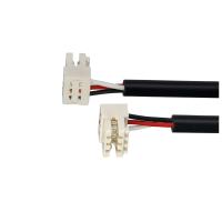 China 30cm Length IDC Cable Assemblies With Beige Color Lumberg 3515 Power Connector for sale