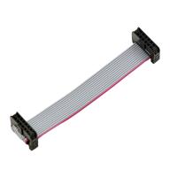 China Flat Ribbon IDC Cable Assemblies With 2.00mm Pitch Dual Row 2x3 Pin 6 Pin Connector for sale