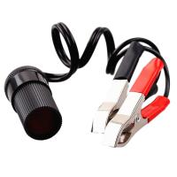 China Clamp On Car Cigarette Lighter Extension Cable 12V 24V For Car Battery for sale
