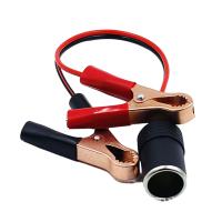 China Clamp On Car Cigarette Lighter Extension Cable 12V 24V For Car Battery for sale