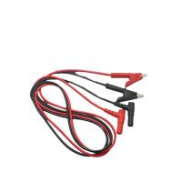 China 3Ft Crocodile Clip Digital Multimeter Cable Red Black Color for sale