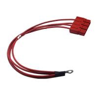 China Photovoltaic Power Cable Assemblies UL1015 Circular Terminal Single Pole Plug Terminal for sale