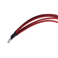 China Photovoltaic Power Cable Assemblies UL1015 Circular Terminal Single Pole Plug Terminal for sale