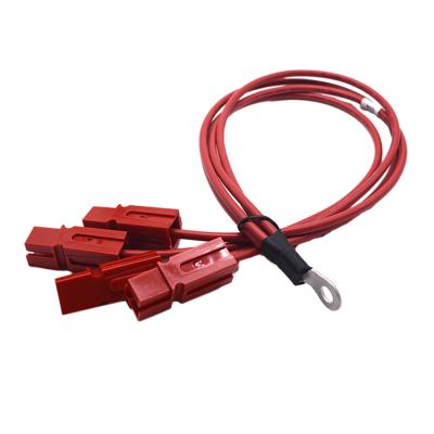 China Photovoltaic Power Cable Assemblies UL1015 Circular Terminal Single Pole Plug Terminal for sale