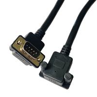 China 9 Pin 15 Pin 25 Pin RS232 Adapter Cable L Shape DB37 Cable Assembly for sale