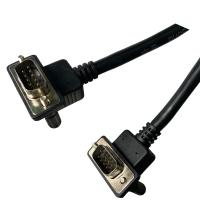 China 9 Pin 15 Pin 25 Pin RS232 Adapter Cable L Shape DB37 Cable Assembly for sale