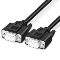 China Male To Male Plug Rs232 Serial Cable 3ft With DB9 DB15 DB25 D Sub Connector for sale