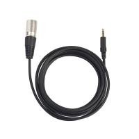 China Customized 3.5 Mm Jack Coiled Cable 7 Pin XLR Male To Female 3 Pin Xlr For Video Audio for sale