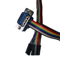 China Customized Audio Video Cables DIDC Type DB9 Pin To 2.54mm Pitch 10P for sale