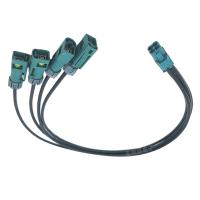 China 50cm Length Overmolding Cable Assemblies Waterproof For 360 Degree Camera for sale