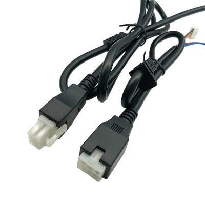 China Molex Mini Fit Custom Molded Cable Assemblies With 4.2mm 8 Pole Connector for sale
