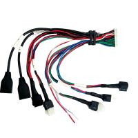 China ATX Housing Overmolding Cable Assembly JST PH2.0 Wire Crimp Housing To USB2.0 Female for sale