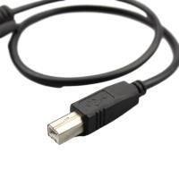 China Custom RS232 Overmolding Cable Assemblies DB9 Female To USB 2.0 B Male Type for sale
