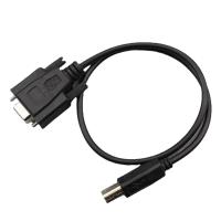 China Custom RS232 Overmolding Cable Assemblies DB9 Female To USB 2.0 B Male Type for sale