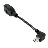 China Mini OTG USB Charging Data Cable A Female To B Male For Car MP3 MP4 for sale