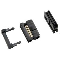 China IDC Female Socket Wire Connector Housing 2.00mm Pitch 50 Pin for sale