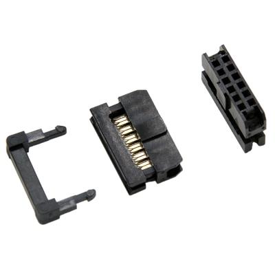 China IDC Female Socket Wire Connector Housing 2.00mm Pitch 50 Pin for sale