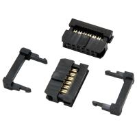 China IDC Female Socket Wire Connector Housing 2.00mm Pitch 50 Pin for sale