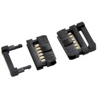 China IDC Female Socket Wire Connector Housing 2.00mm Pitch 50 Pin for sale
