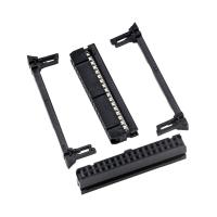 China 2.54mm Pitch Wire Connector Housing , Female IDC Socket Connector for sale