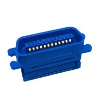 China Plastic Male Wire Connector Housing IDC Centronic Connector With PBT Insulation for sale