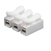 China 5 Pin CH2 Wire Connector Housing Screwless Self Locking Push Terminal For LED Lighting for sale