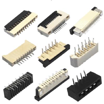 China SMT ZIF DIP 40 Pin FFC Connector With 0.5mm 0.8mm 1.0mm Pitch for sale