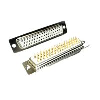 China Round Contacts Printed Circuit Board Connectors , D Sub Connector 9 Pin 15 Pin 25 Pin for sale