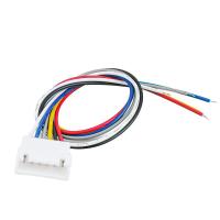 China 32AWG Black Cable Wire Termination Assemblies With Aluminium Foil Cable Shield for sale