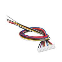 China 32AWG Black Cable Wire Termination Assemblies With Aluminium Foil Cable Shield for sale