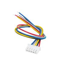 China 32AWG Black Cable Wire Termination Assemblies With Aluminium Foil Cable Shield for sale