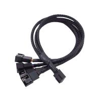 China 2.54mm Pitch Amp Connector Cable Assemblies Aluminium Foil Shielded Wire Harness For PC Fan for sale