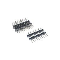 China 2.54mm Pitch PCB Connector SMT Pin Header Dual Row Male 1A-10A for sale