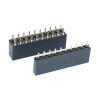 China Straight Right Angle PCB Female Connector 0.5A To 3A Through Hole 2.54mm 2.0mm Pitch for sale