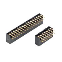 China Straight Right Angle PCB Female Connector 0.5A To 3A Through Hole 2.54mm 2.0mm Pitch for sale