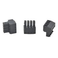 China Black Color 3.50mm Pitch Female Male Wire Connector Housing For Home for sale