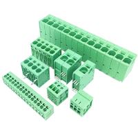 China Pluggable Screw Terminal Block 3.5mm/3.81mm/5.0mm/5.08mm/7.5mm/7.62mm Pitch Barrier Terminal Blocks for sale