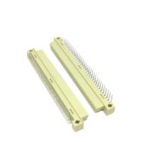 China Din41612 2.54mm Pitch DIN Connector 48 Pin Female 3 Rows Socket Type C Through Hole Vertical Tray Packing for sale