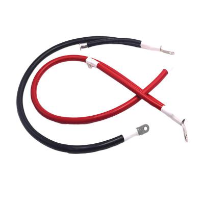 China Flat Ring Terminal Custom Wire Harnesses Kit Universal Green Energy Cable System CCA Material for sale