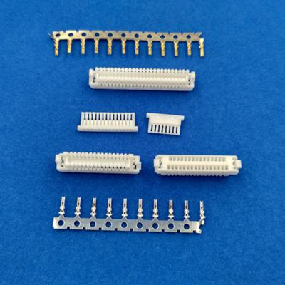 China 1.0mm Pitch SHL SHLD Connector Equivalent AWG28# Crimp Housing for sale