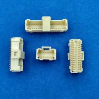 China 1.0mm Pitch Wire To Board Connector Housing Equivalent For Molex 501189  With Brass Contact PA66 for sale